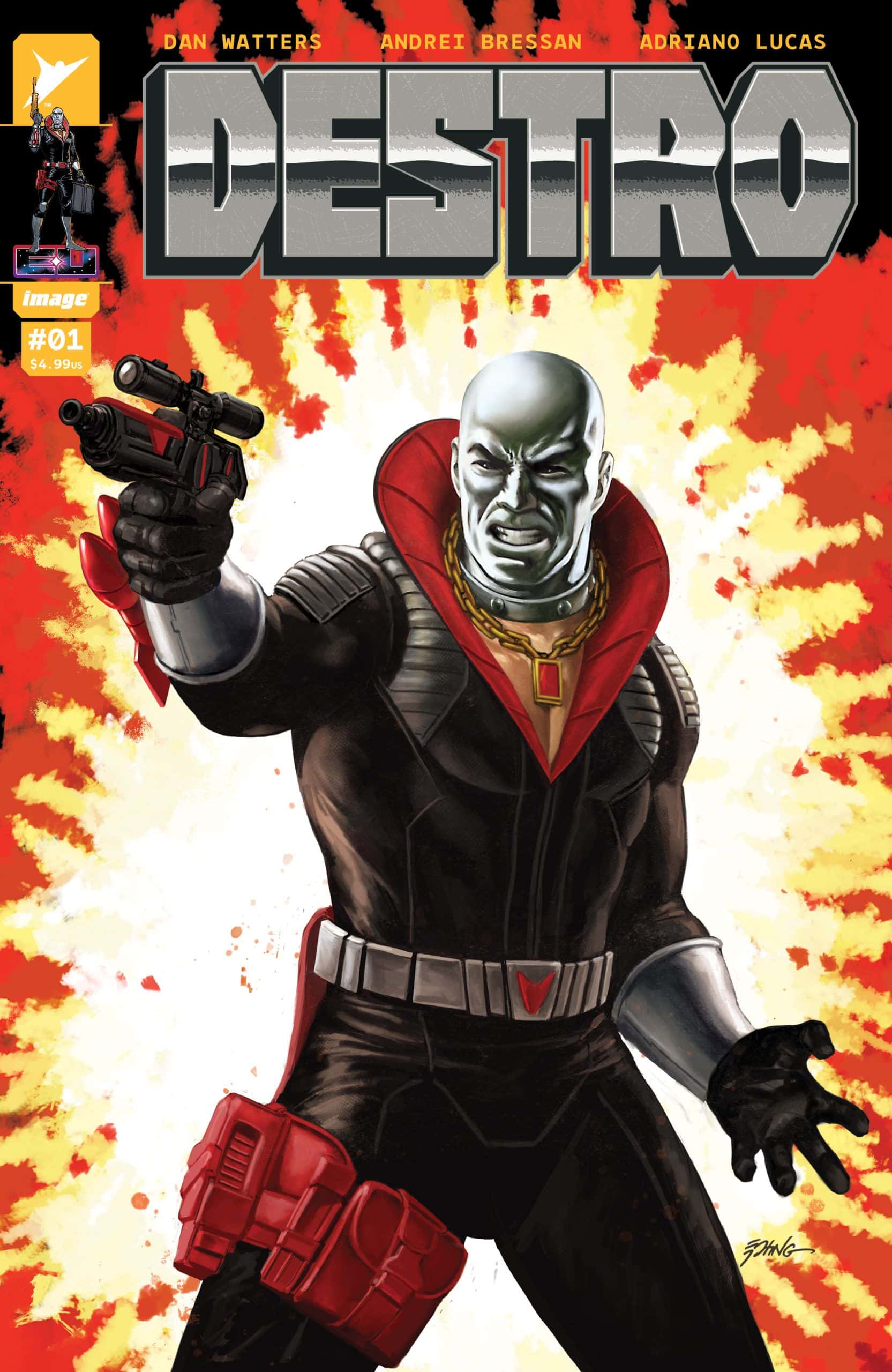 Check Out the Covers of Destro #1 (@Skybound)- First Look • Comic Book ...