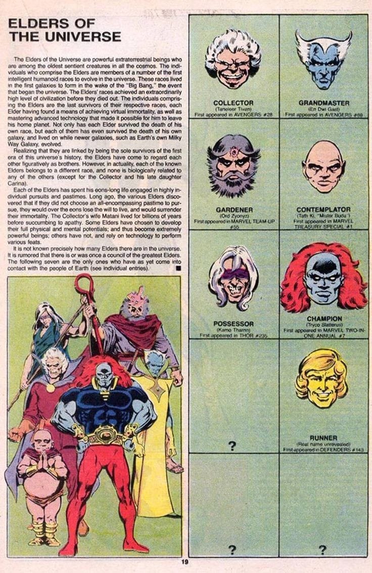 Elders of the Universe (Marvel Comics) - The Comic Book Addicts