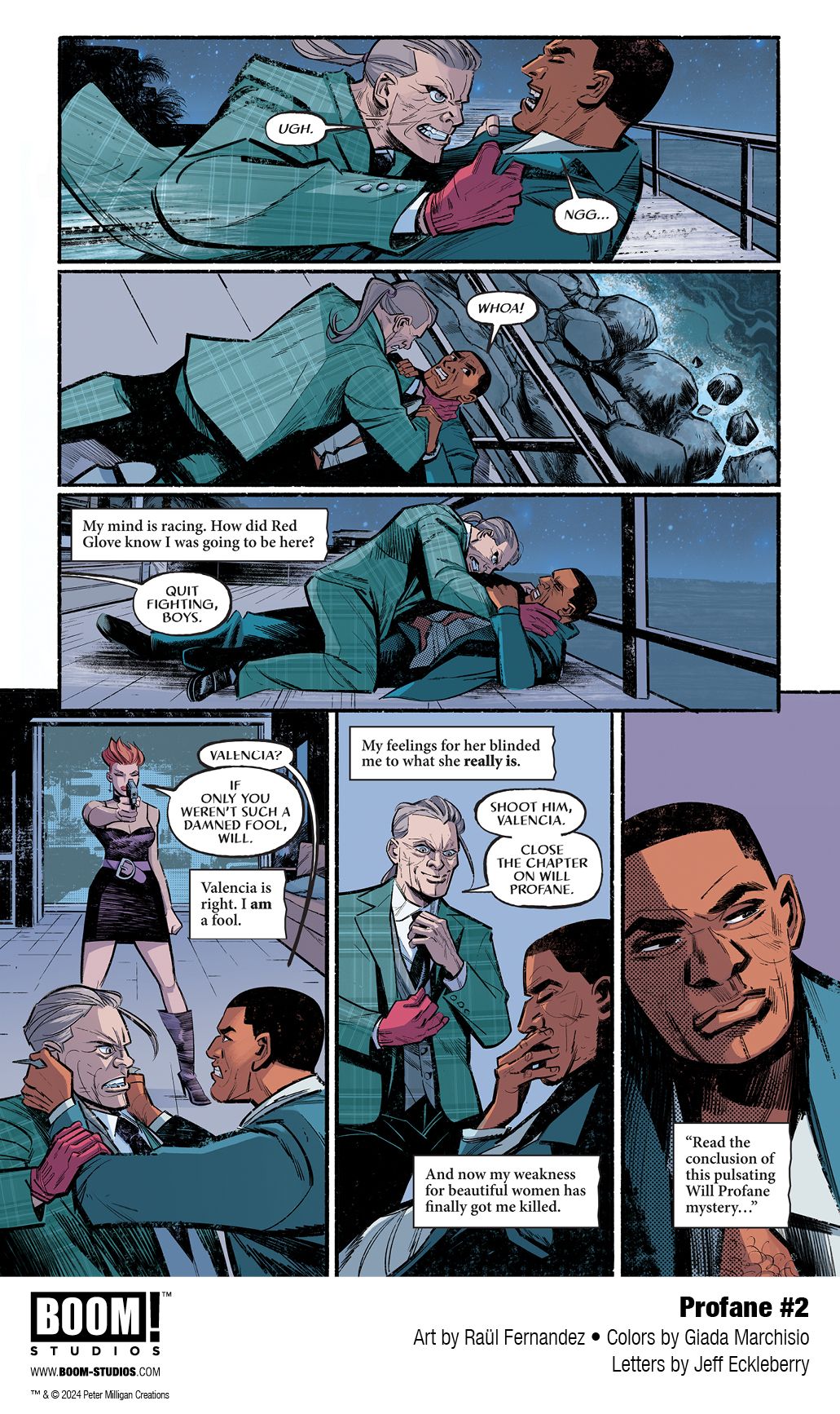 Profane #2 (BOOM! Studios) EXCLUSIVE Preview • Comic Book Addicts