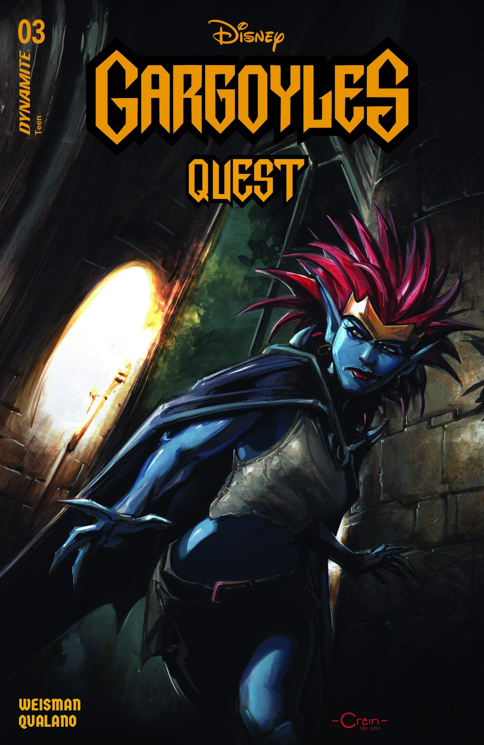 Gargoyles: Quest #3 (Dynamite Entertainment) First Look • Comic Book ...