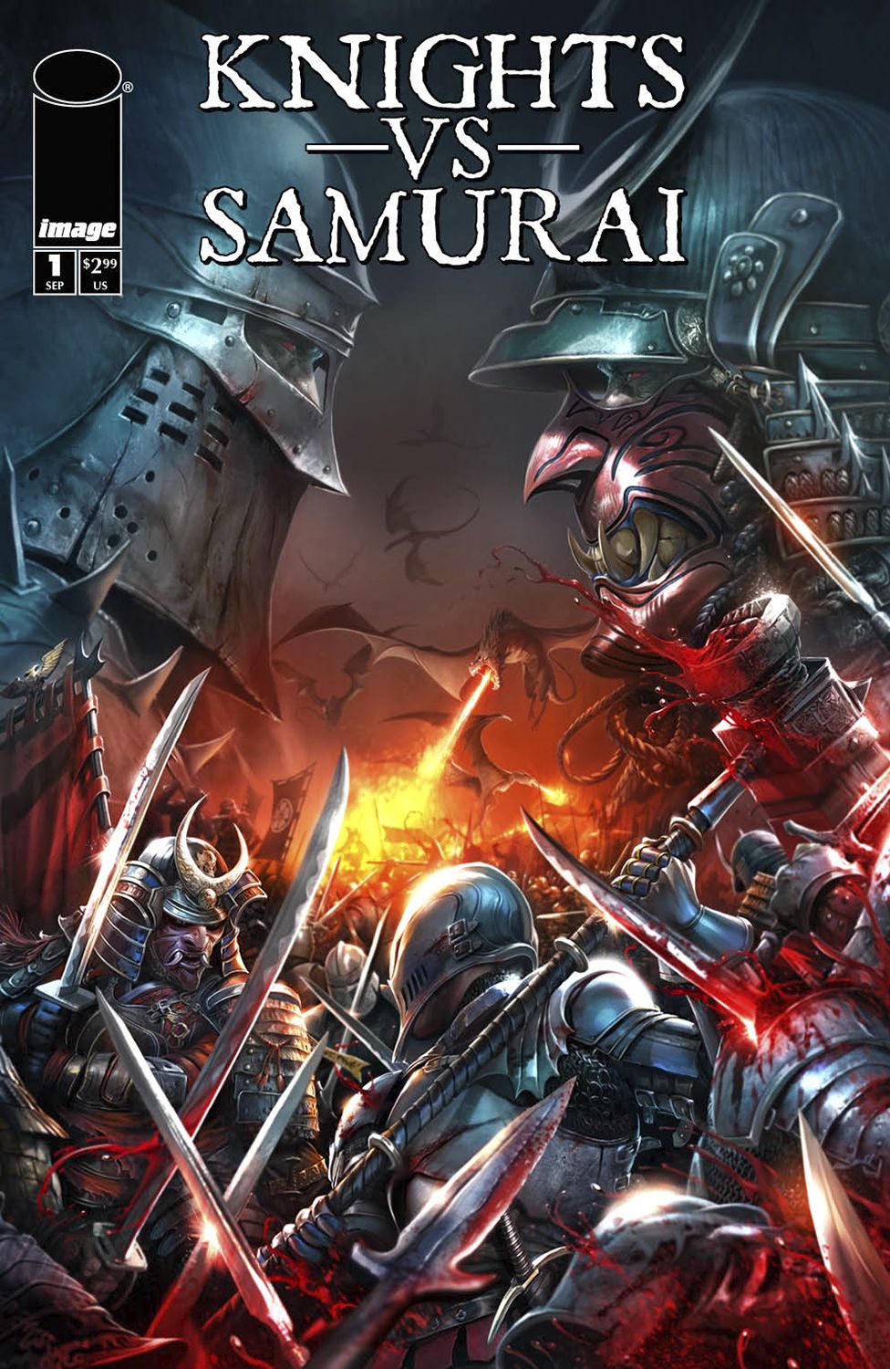 Knights Vs. Samurai #1 - Image Comics (First Look) • Comic Book Addicts