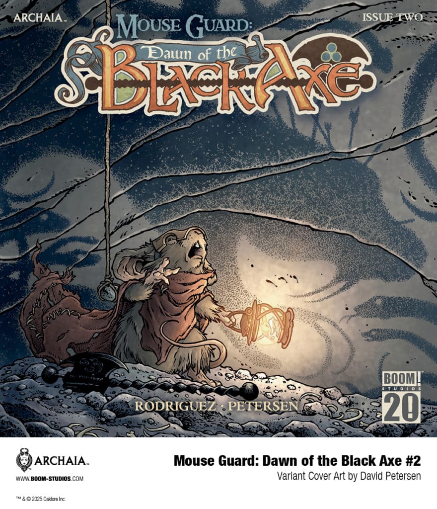 Mouse Guard: Dawn of the Black Axe #2 First Look • Comic Book Addicts