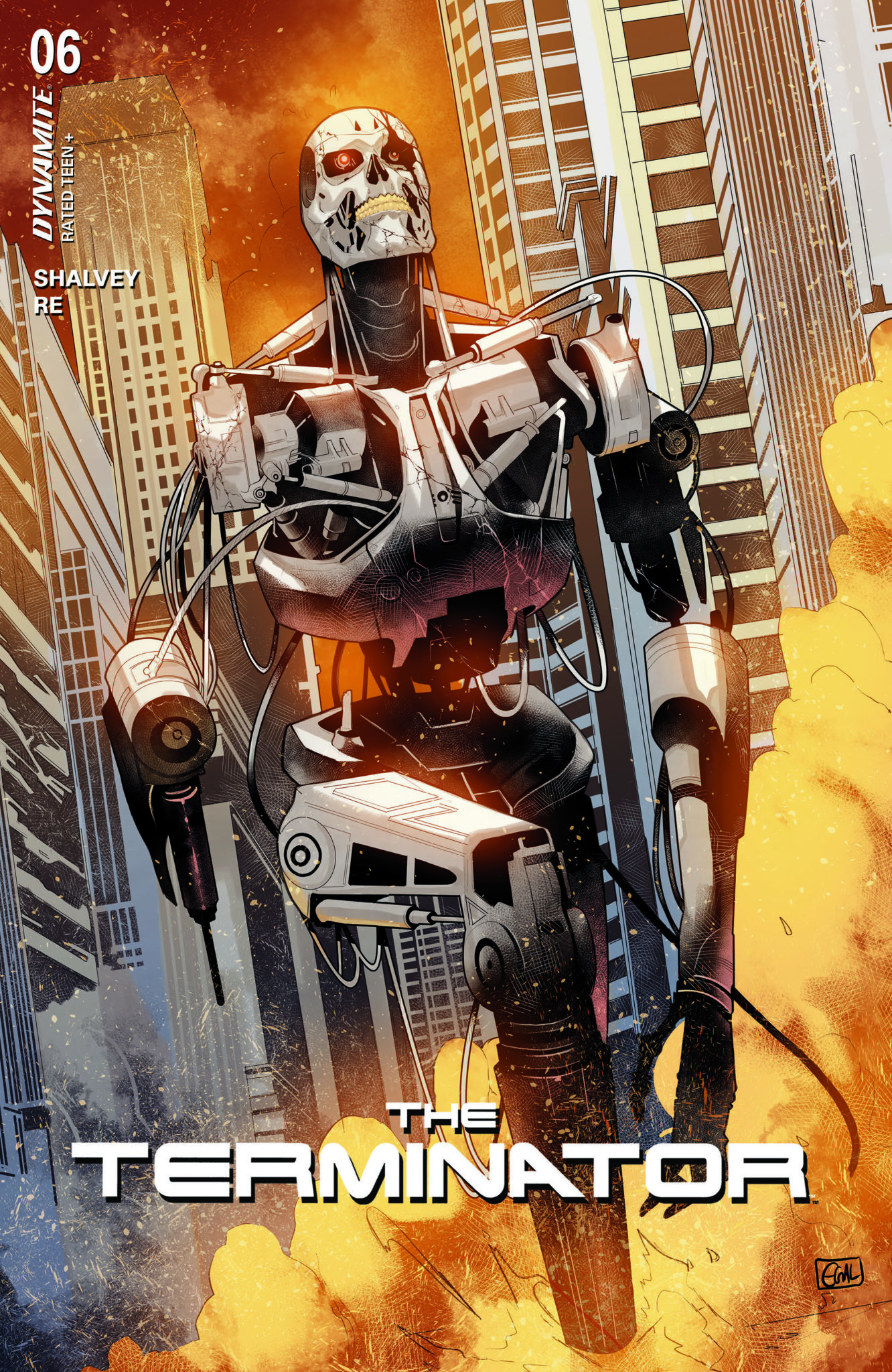 The Terminator #6: Unveiling the T-600's Role • Comic Book Addicts