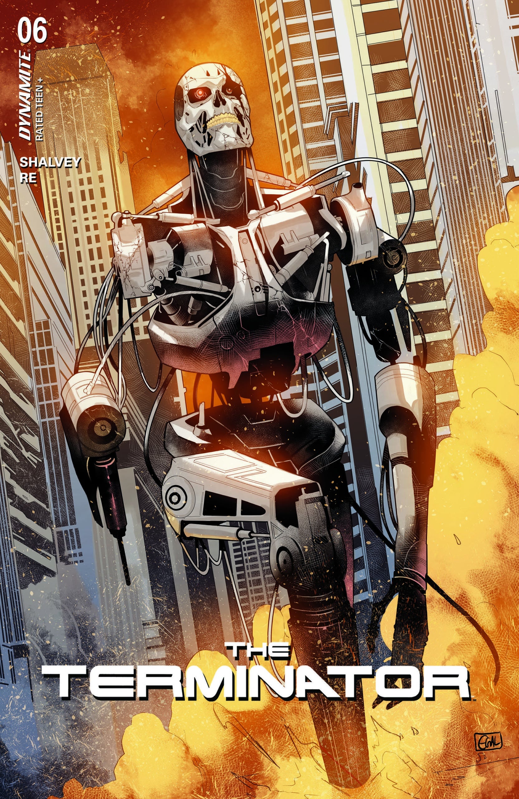 The Terminator #6: Unveiling the T-600's Role • Comic Book Addicts