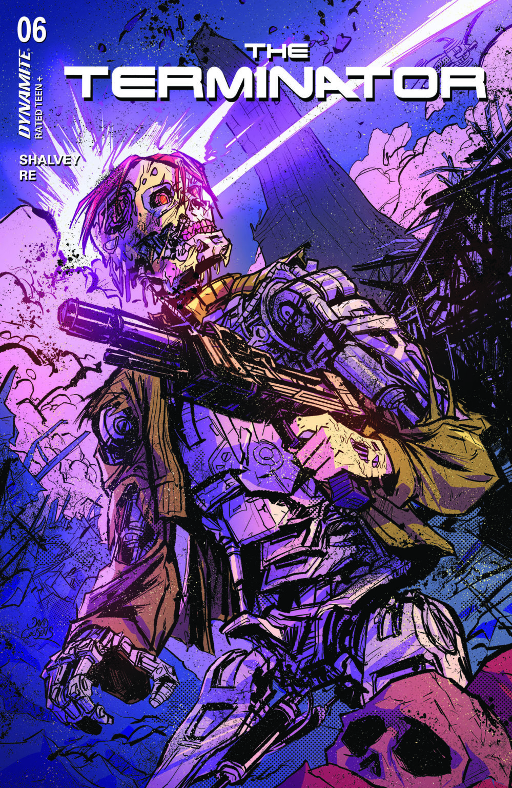 The Terminator #6: Unveiling the T-600's Role • Comic Book Addicts