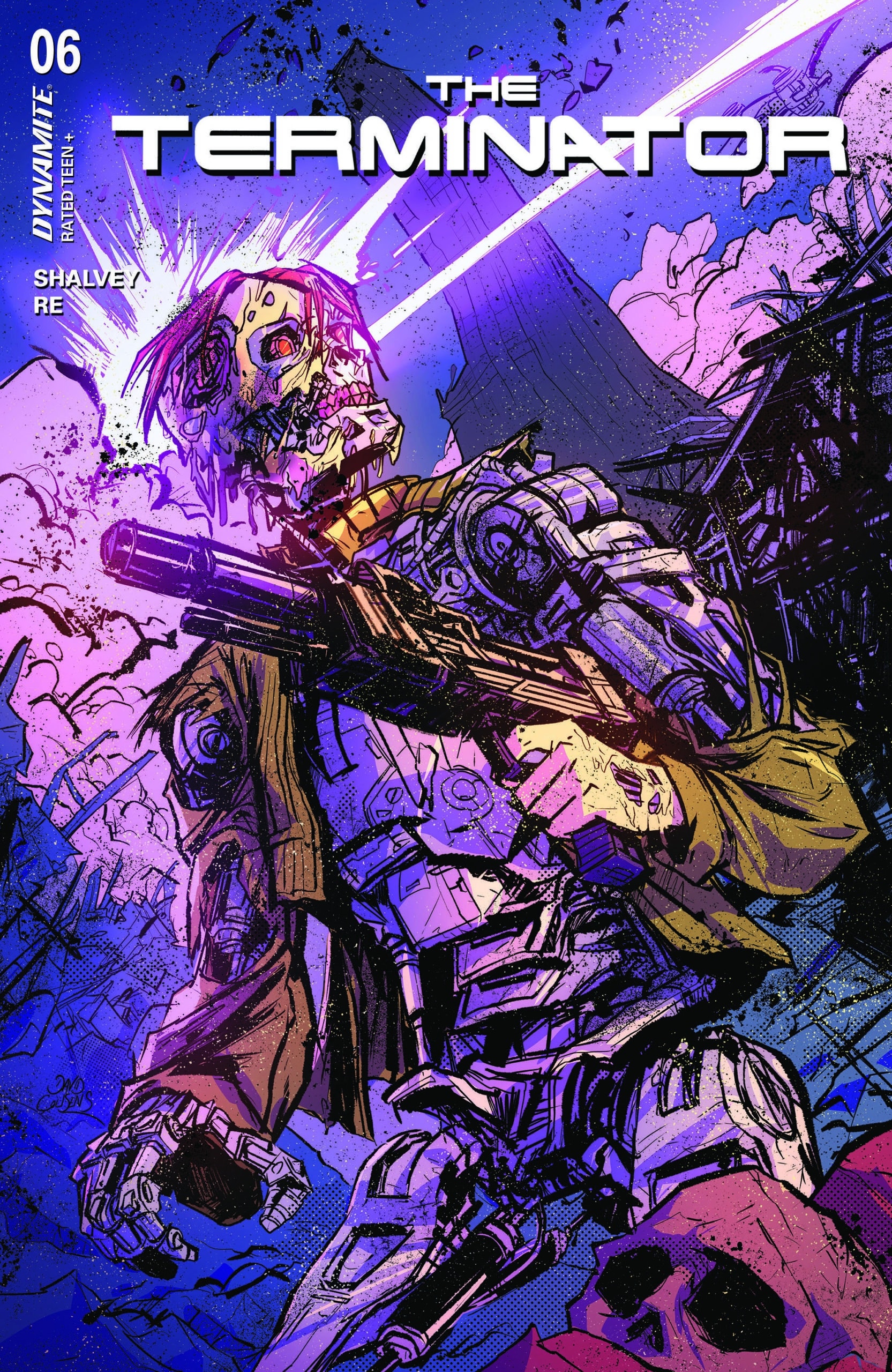 The Terminator #6: Unveiling the T-600's Role • Comic Book Addicts