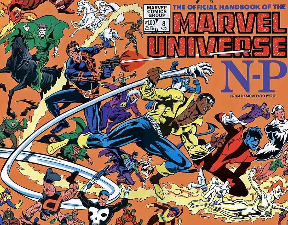 Official Handbook Marvel Universe 8: N-P Profiles • Comic Book Addicts