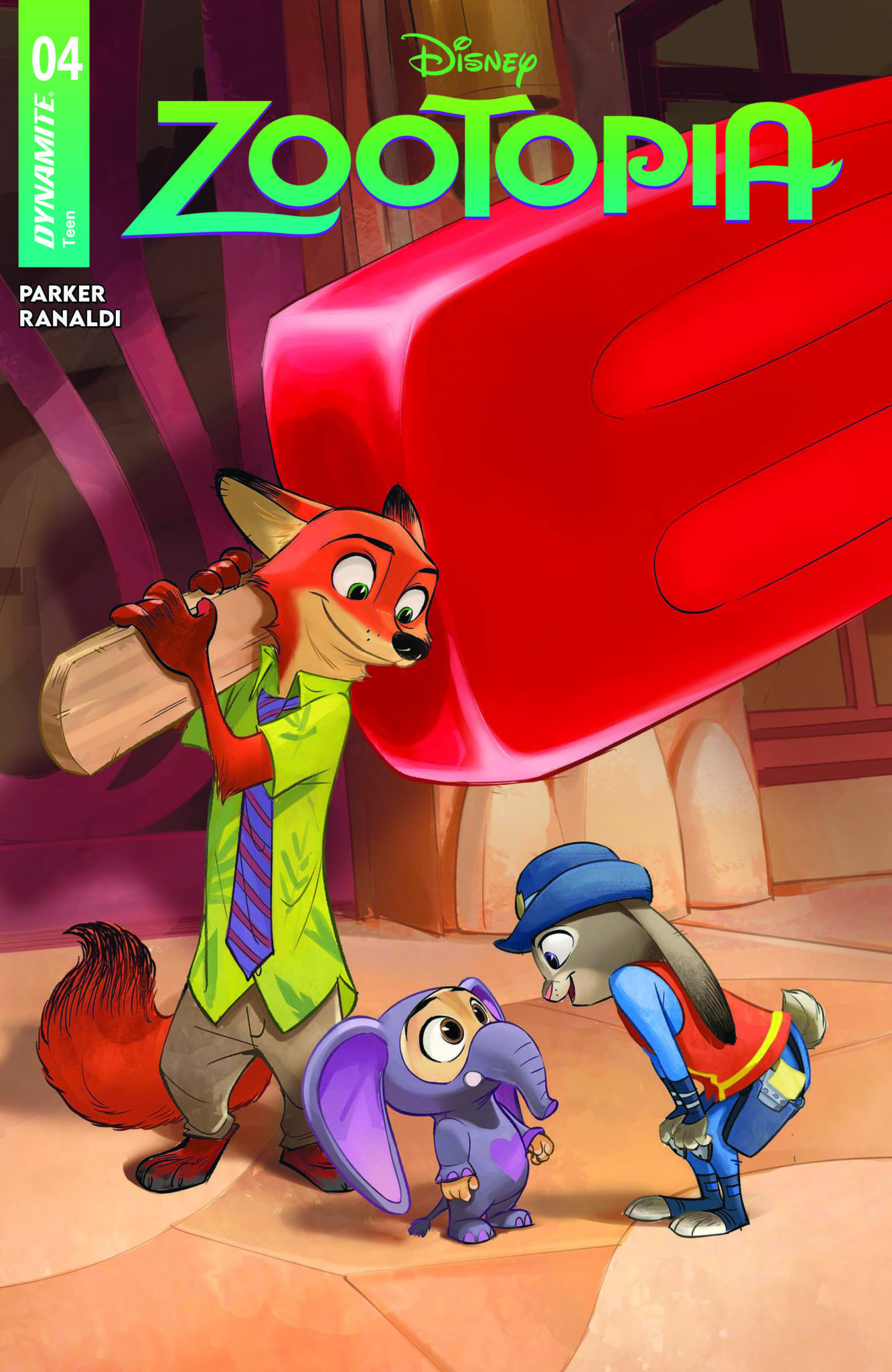 High-Stakes Heights in Zootopia #4 • Comic Book Addicts