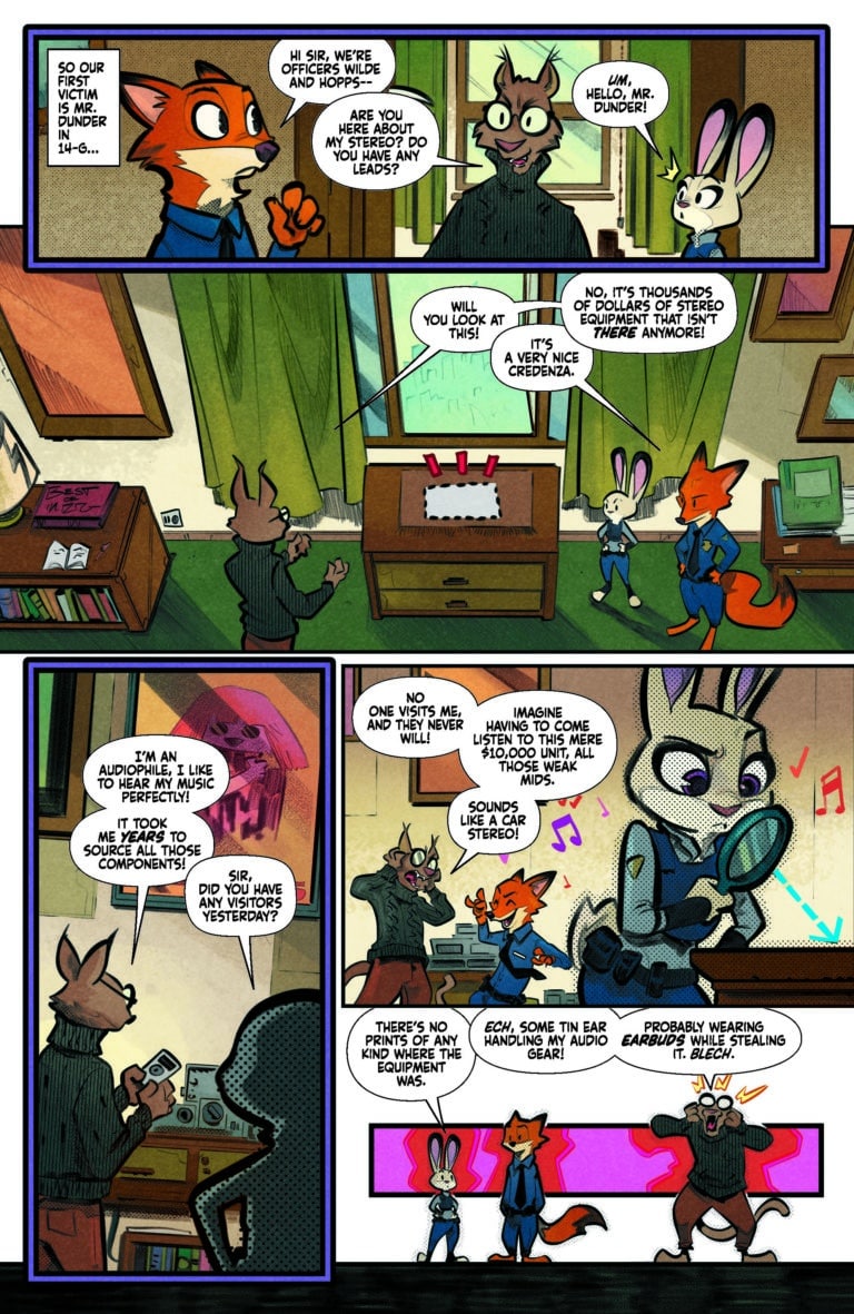 High-Stakes Heights in Zootopia #4 • Comic Book Addicts