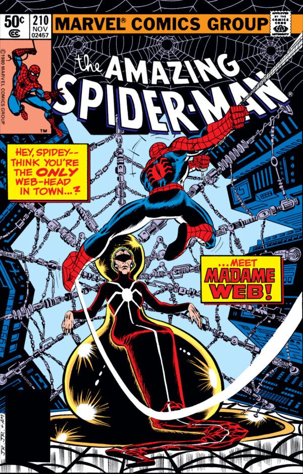 Madame Web's First Appearance: A Marvel Mystery • Comic Book Addicts