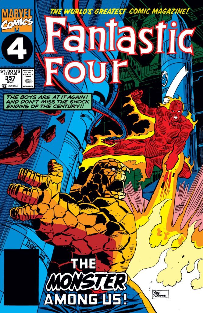 Fantastic Four #357: The Skrull Imposter Saga Begins • Comic Book Addicts