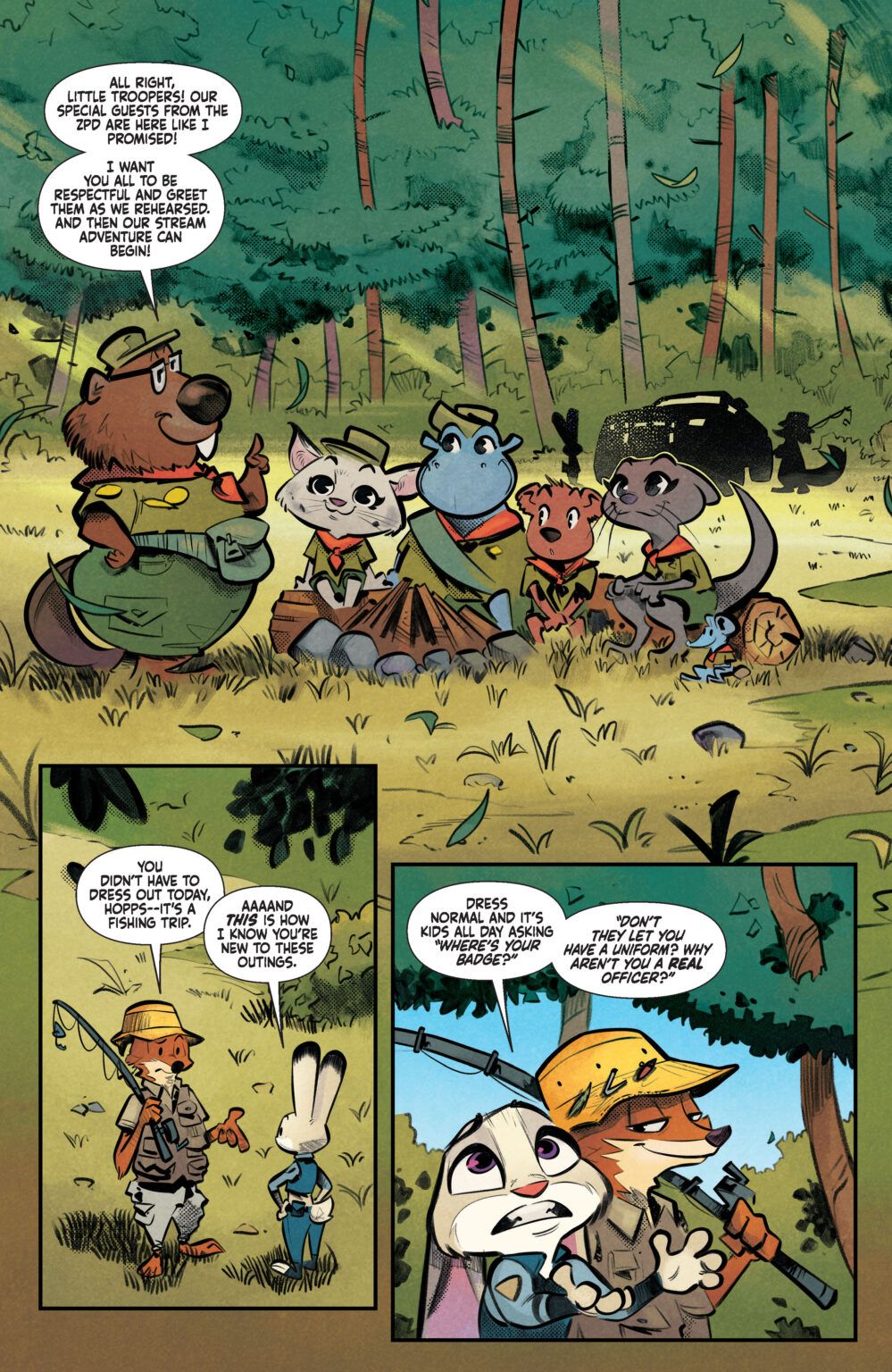 Zootopia #5: A New Mystery in Tundratown • Comic Book Addicts