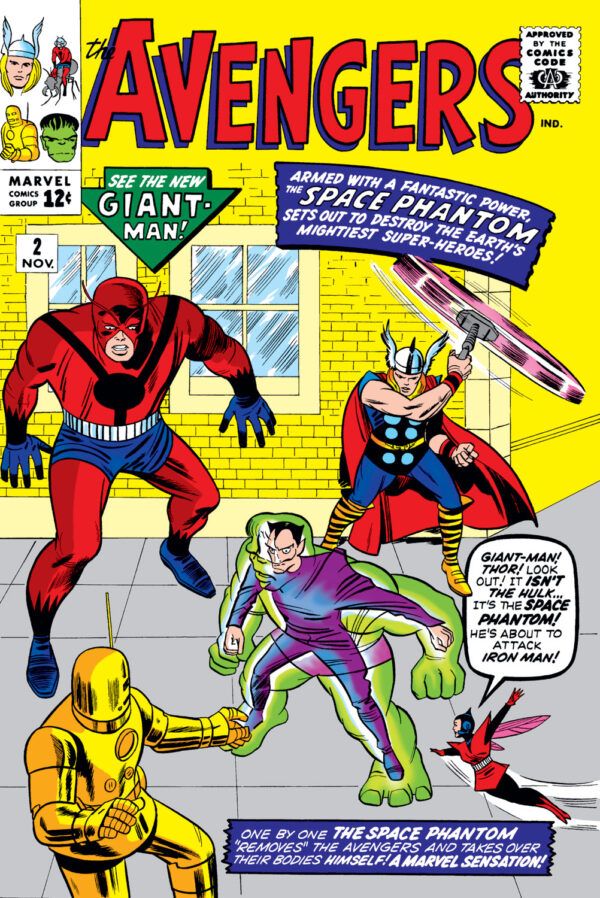 Avengers #2 (1963): The Space Phantom Debuts | Marvel • Comic Book Addicts