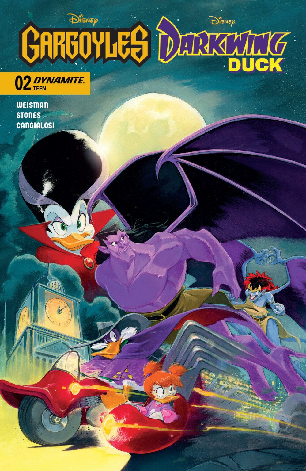 Gargoyles-Darkwing Duck #2: Dynamite Crossover Epic • Comic Book Addicts