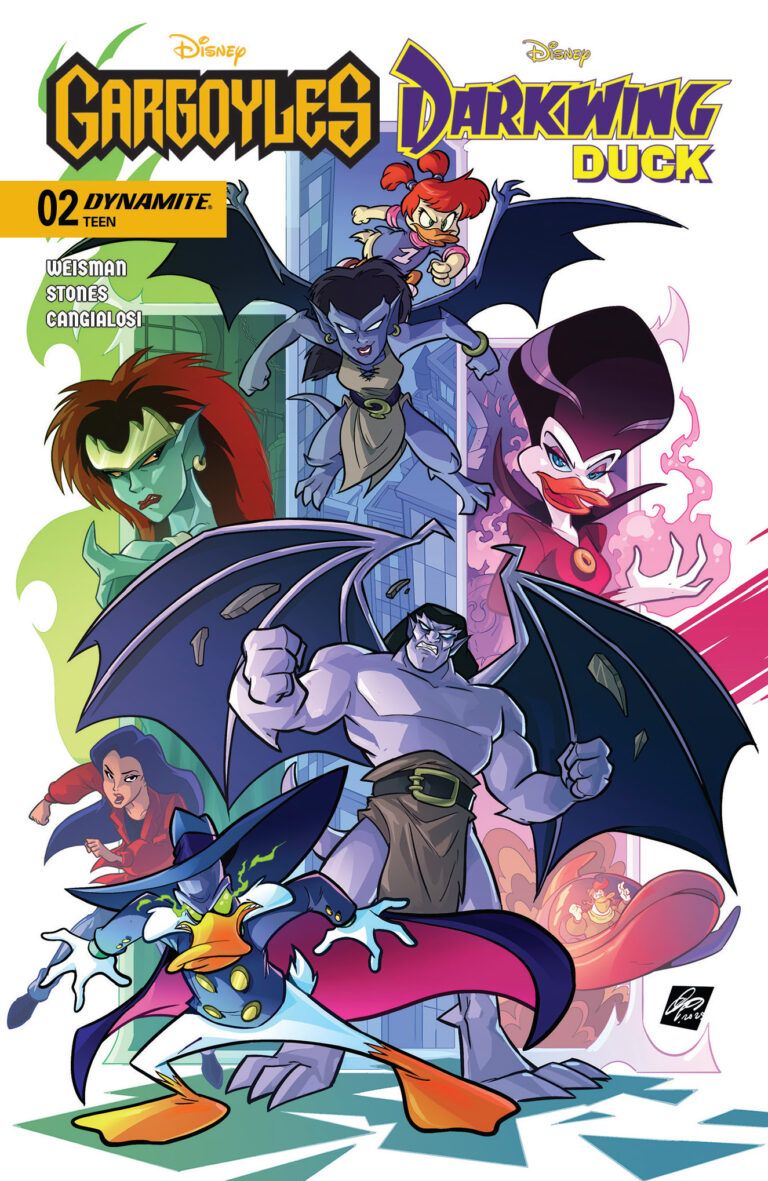Gargoyles-Darkwing Duck #2: Dynamite Crossover Epic • Comic Book Addicts