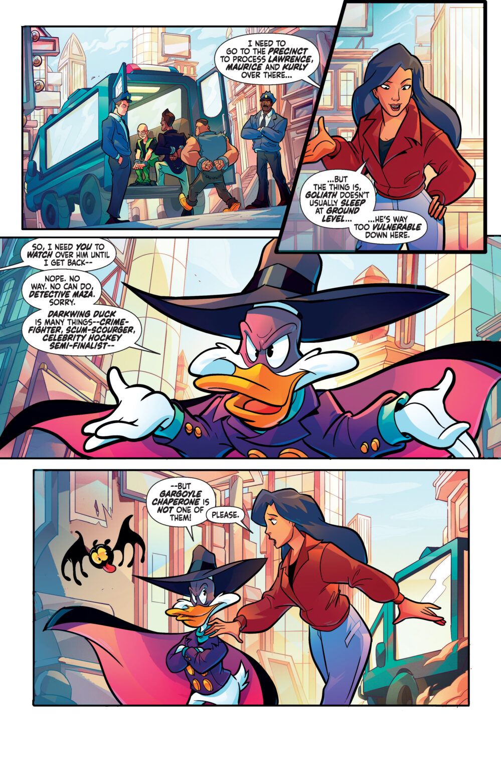 Gargoyles-Darkwing Duck #2: Dynamite Crossover Epic • Comic Book Addicts