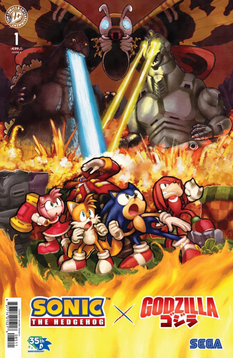 SONIC X GODZILLA Press Release: IDW’s Epic Summer Crossover • Comic ...