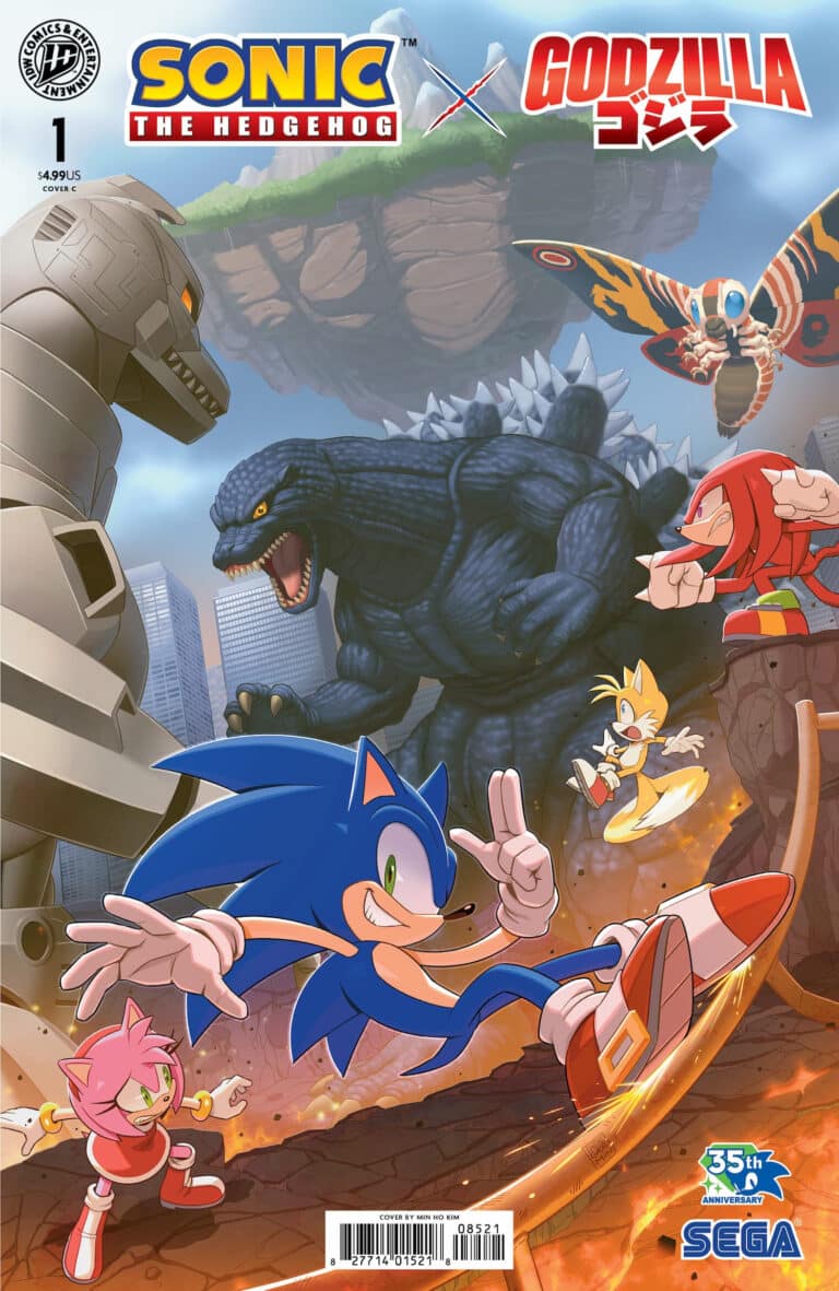 SONIC X GODZILLA Press Release: IDW’s Epic Summer Crossover • Comic ...