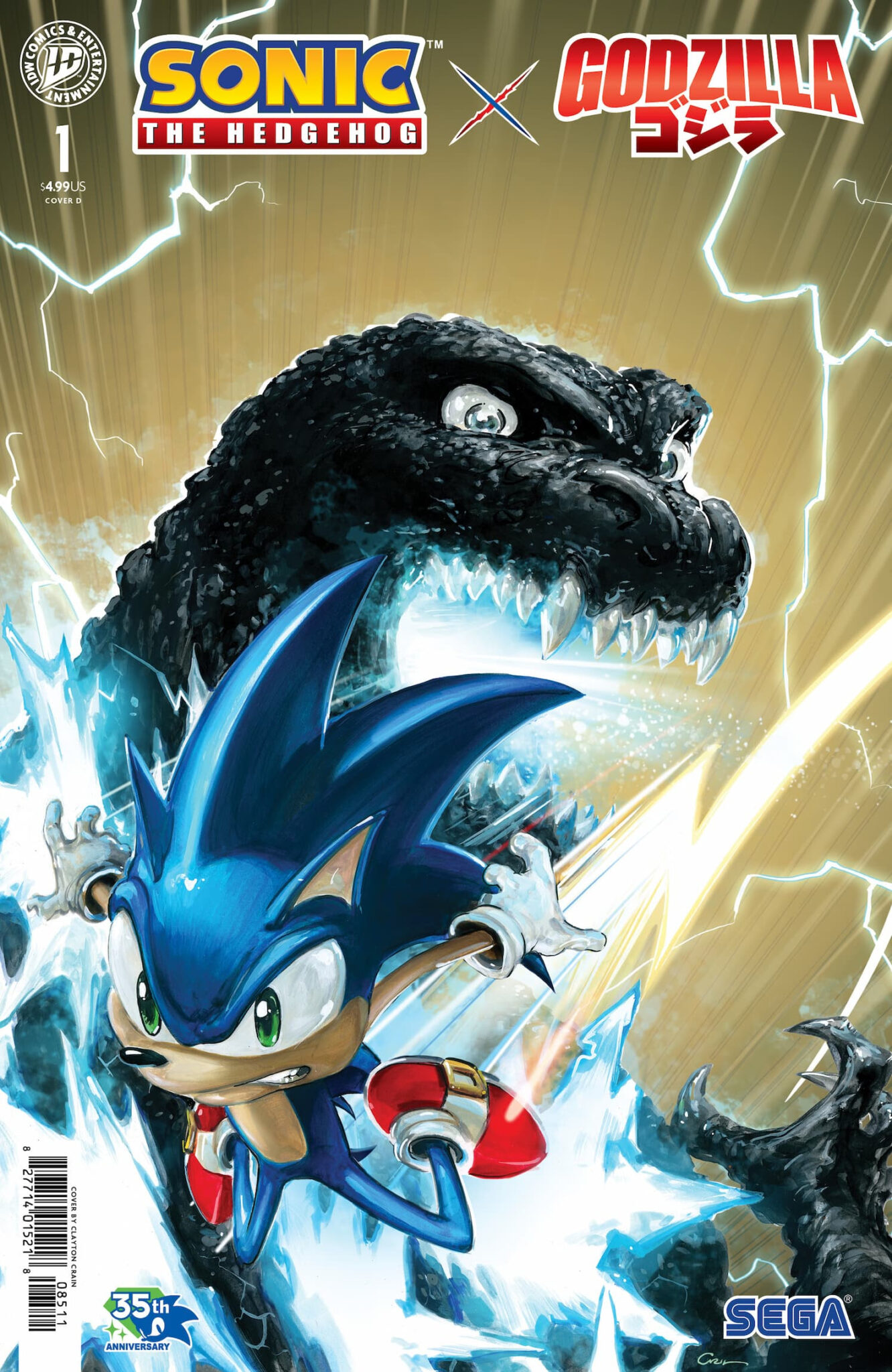 SONIC X GODZILLA Press Release: IDW’s Epic Summer Crossover • Comic ...