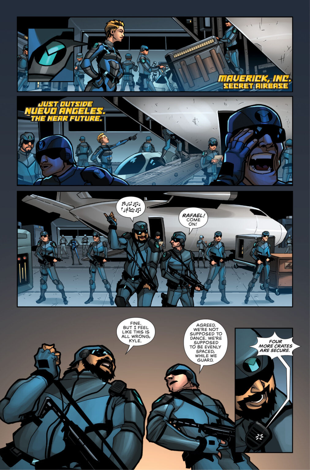 RAFAEL GARCIA: HENCHMAN #1 Review: Titan’s Dark Workplace Comedy ...