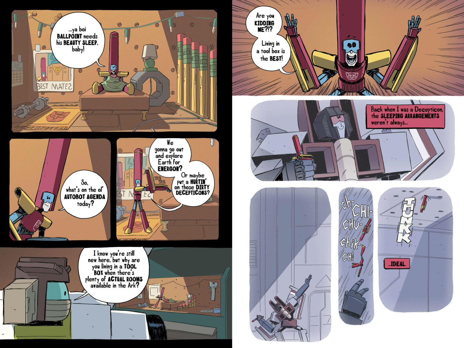 TRANSFORMERS: Worst Bot Ever–Bot Swap! Press Release - Skybound • Comic ...