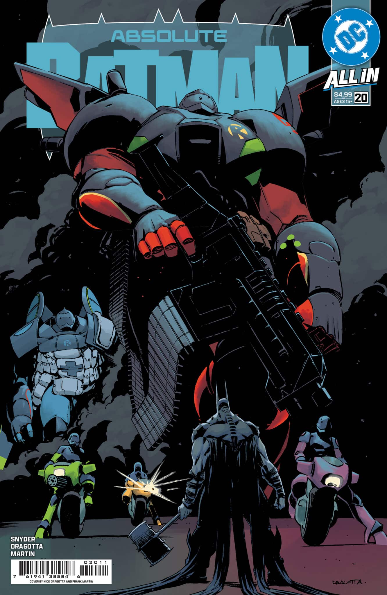 Absolute Batman #20: DC Unveils Nick Dragotta’s Unredacted Cover ...