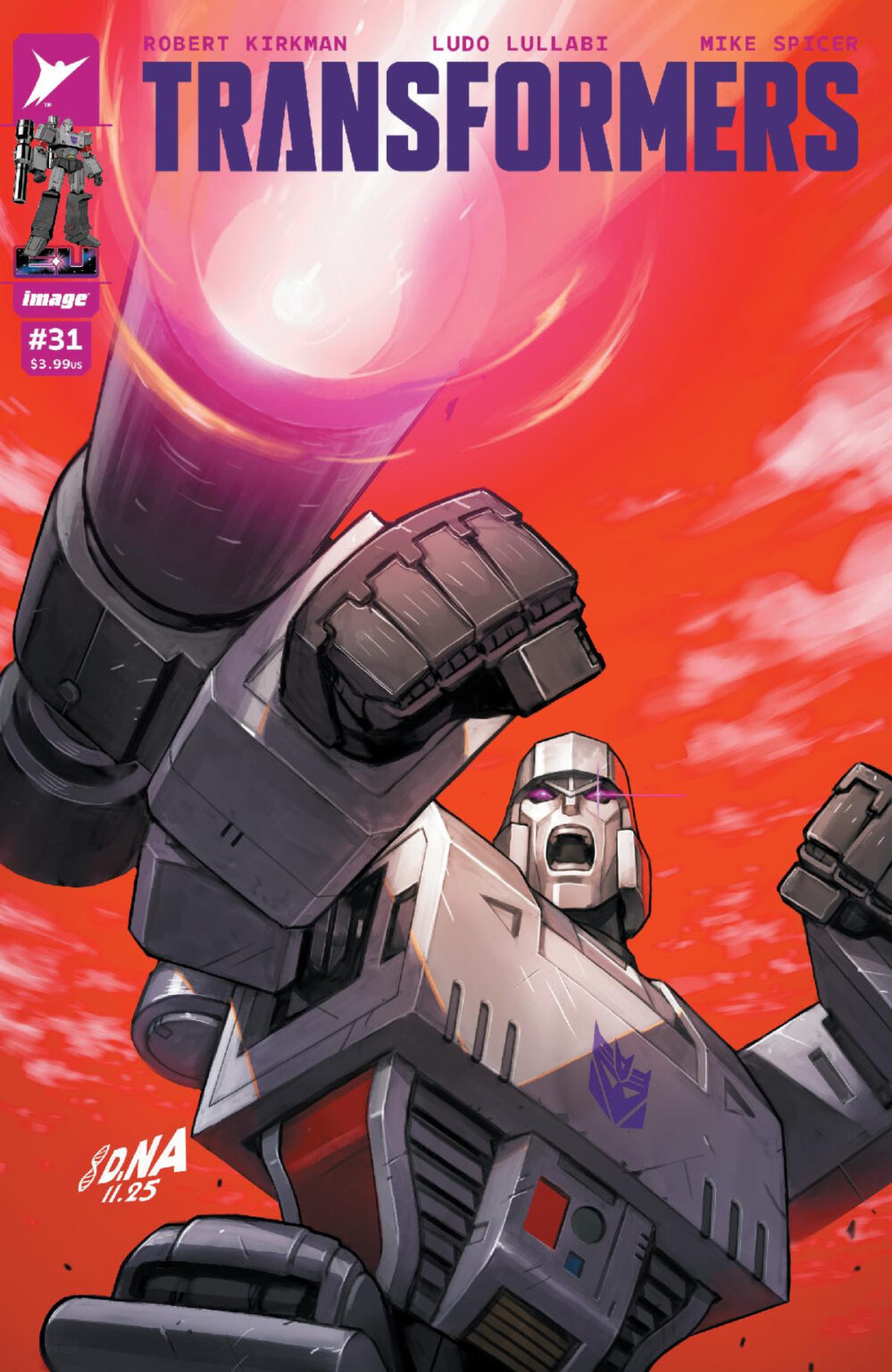 TRANSFORMERS #31: The Secret of Megatron Revealed - New Arc Launch ...