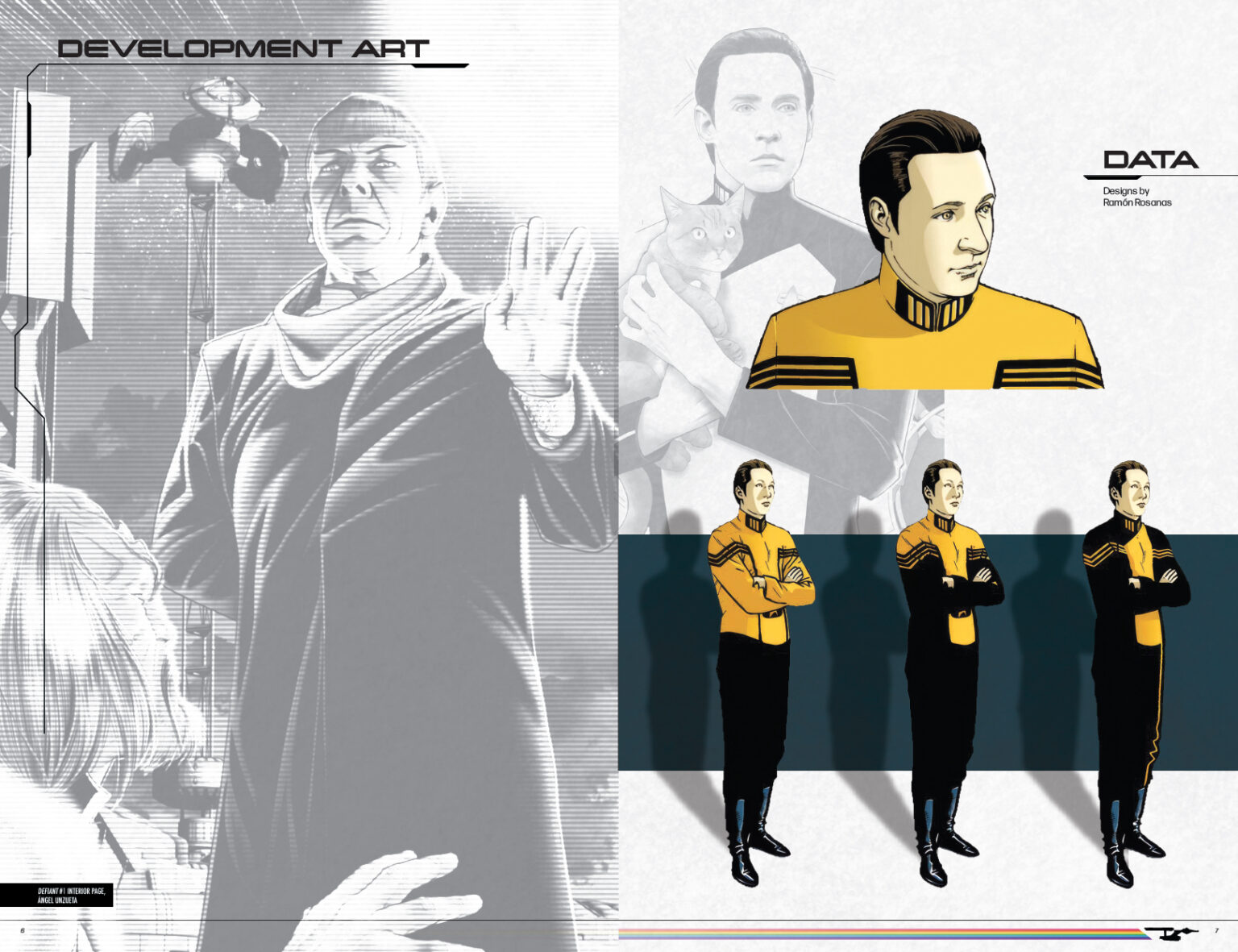 The Art of Star Trek & Defiant Celebrates IDW’s Comic Epic