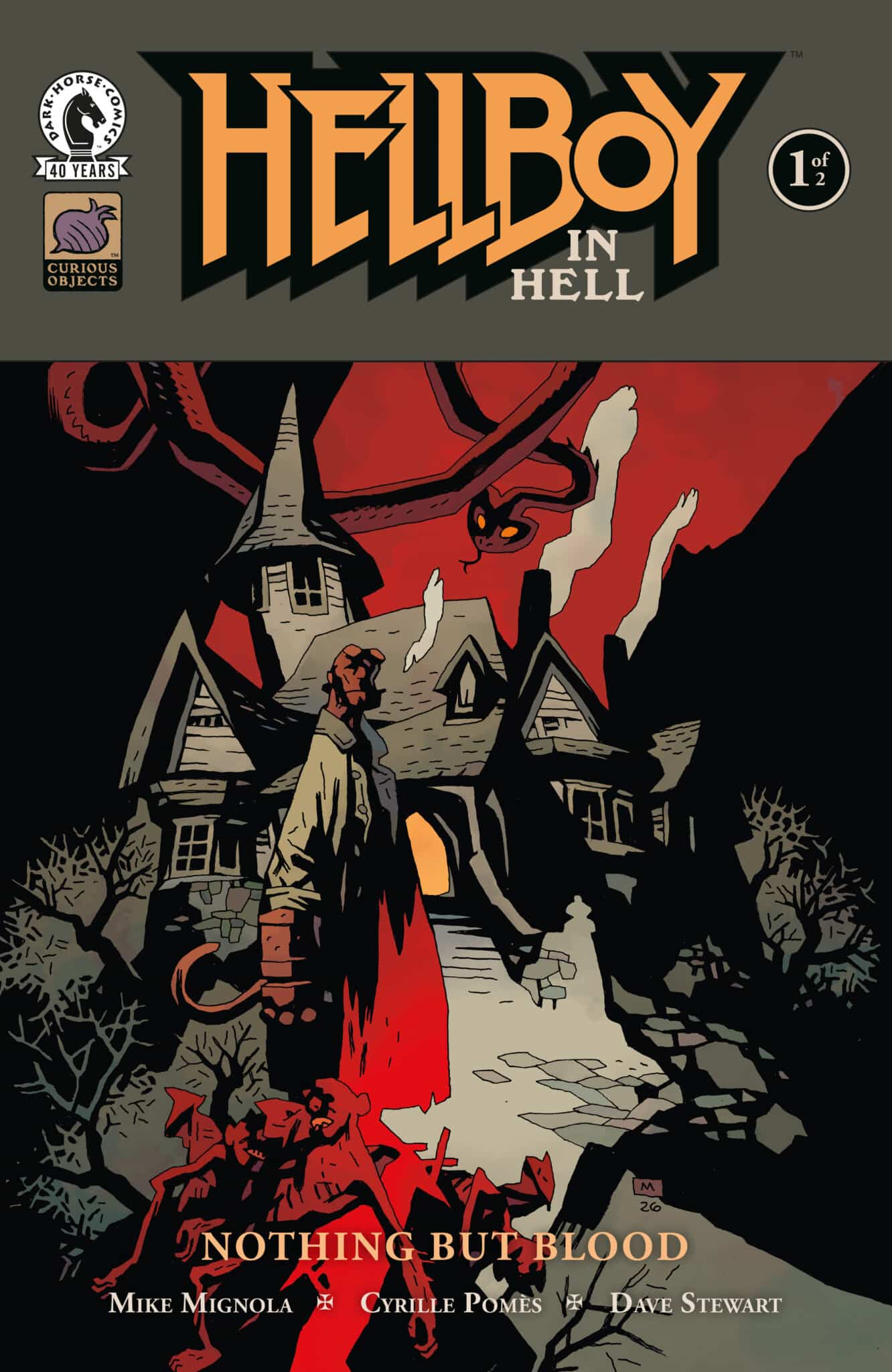 Hellboy in Hell: Nothing but Blood Announced by Dark Horse
